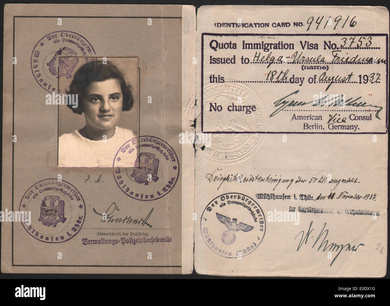 Passport history hi-res stock photography and images - Alamy