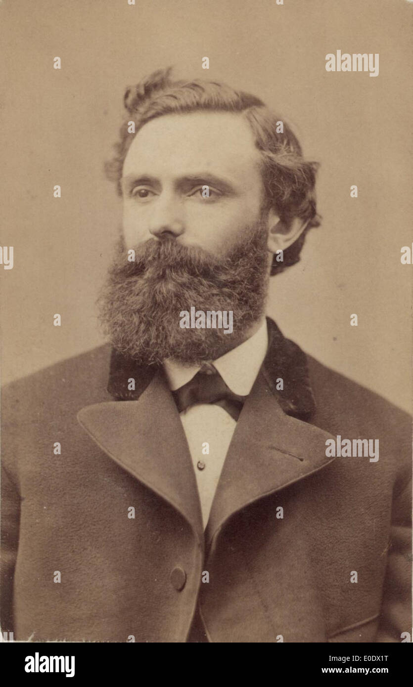 This portrait of Alexander Bull from 1868 shows the famous Norwegian ...