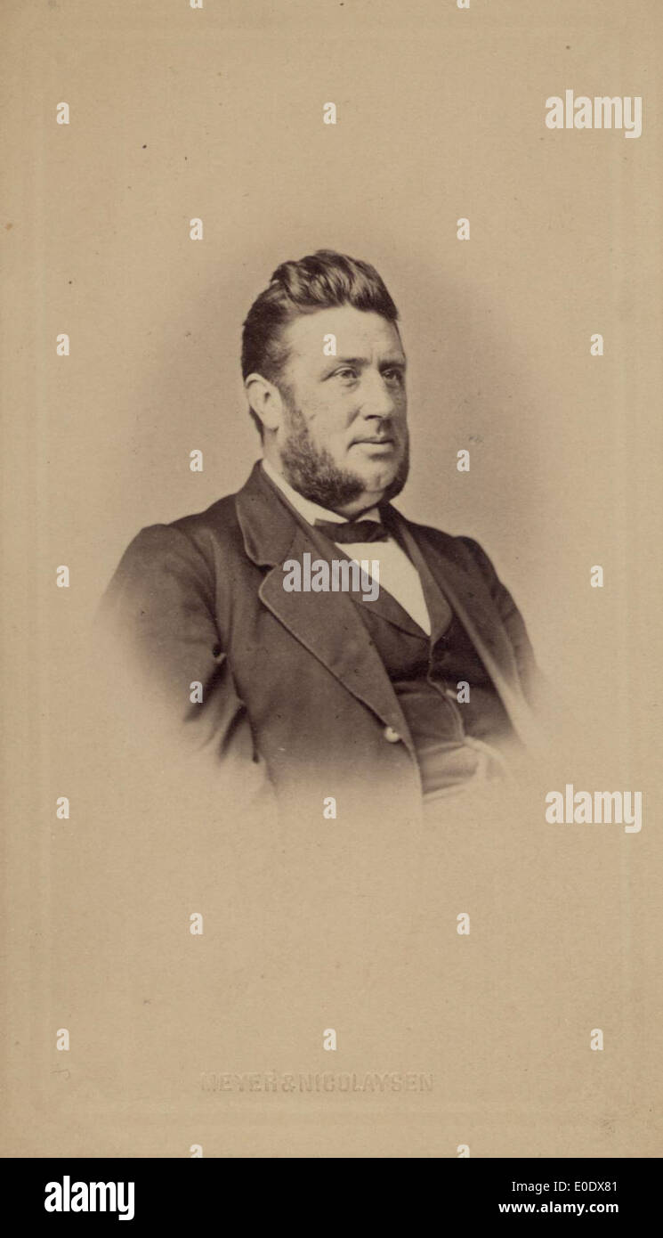 A portrait of Dr. J.A. Holmboe, a notable figure in medical history ...