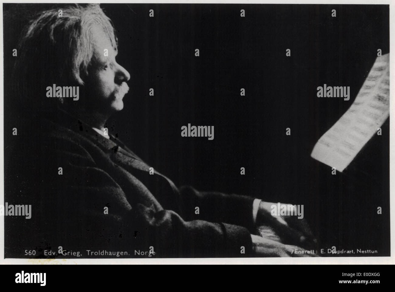 Grieg piano hi-res stock photography and images - Alamy