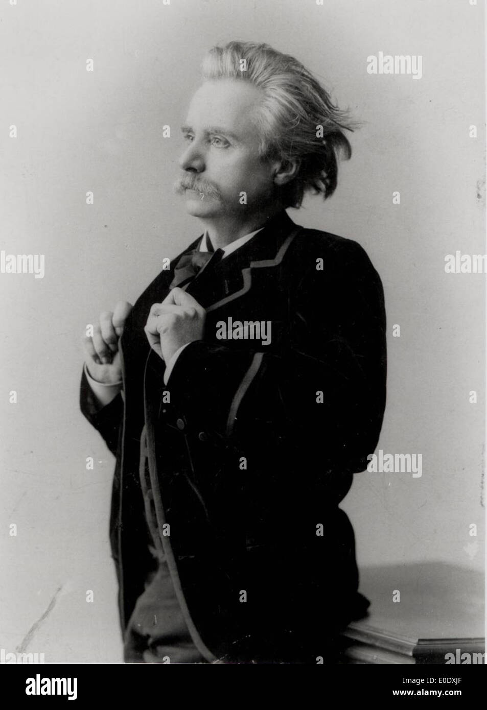 Portrait of edvard grieg hi-res stock photography and images - Alamy