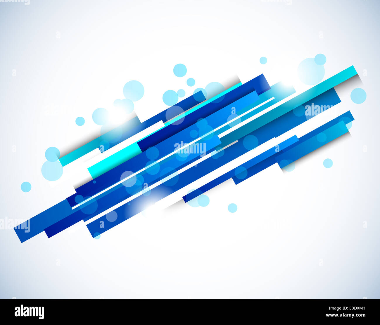 Abstract lines in blue colour Stock Photo - Alamy