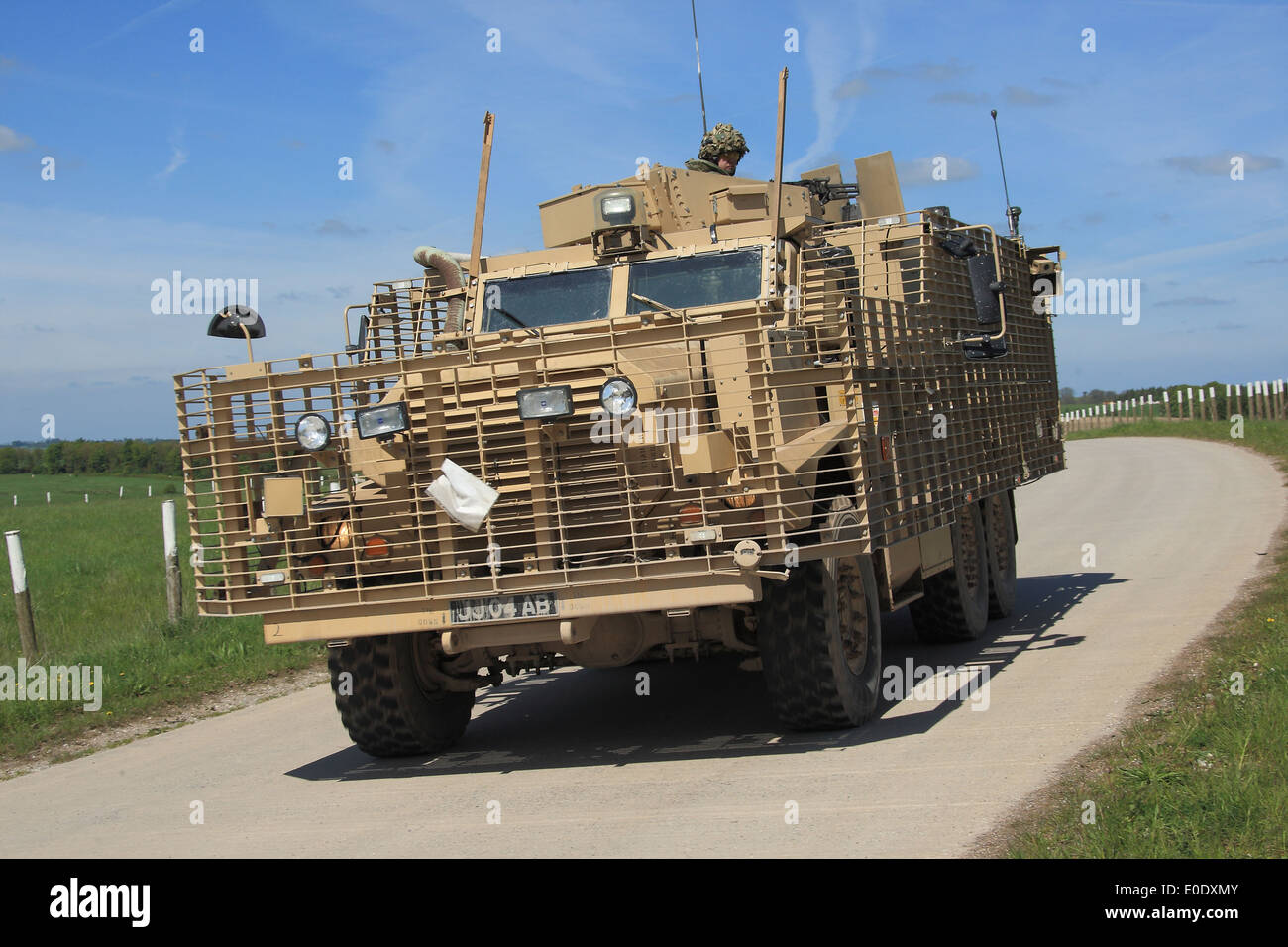 Mastiff 6 wheeled drive Protected Patrol Vehicle Stock Photo - Alamy