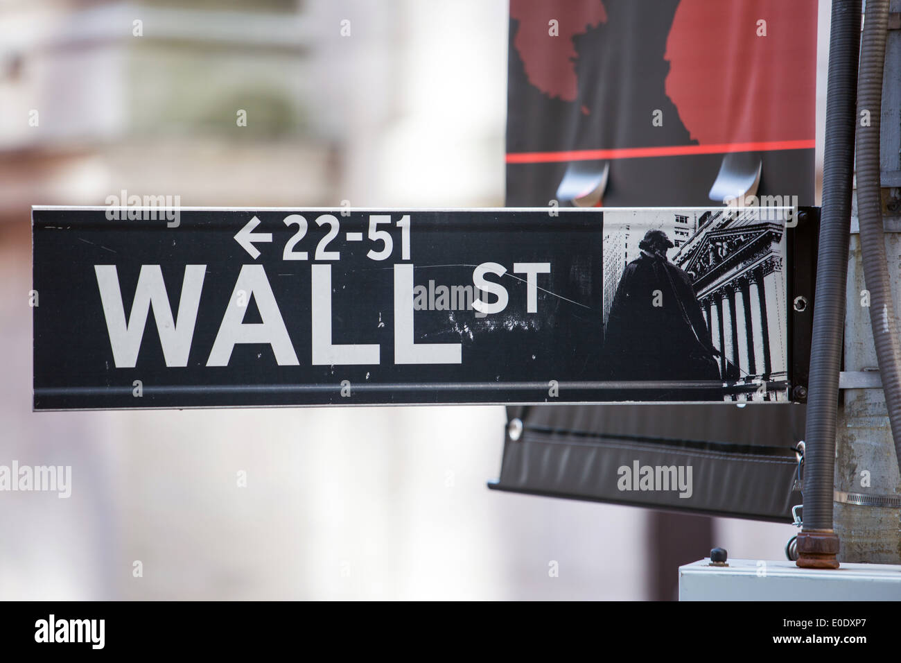 Wall street sign hi-res stock photography and images - Alamy