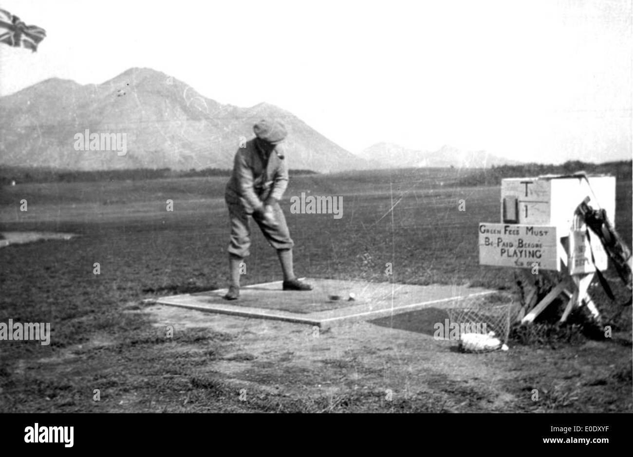 A photograph of the Waterton Lakes Golf Course located in the Waterton ...