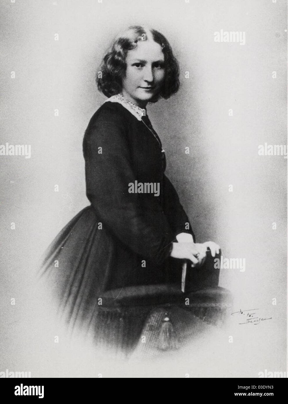 [Marie Ehrardt Grieg portrait] Stock Photo - Alamy