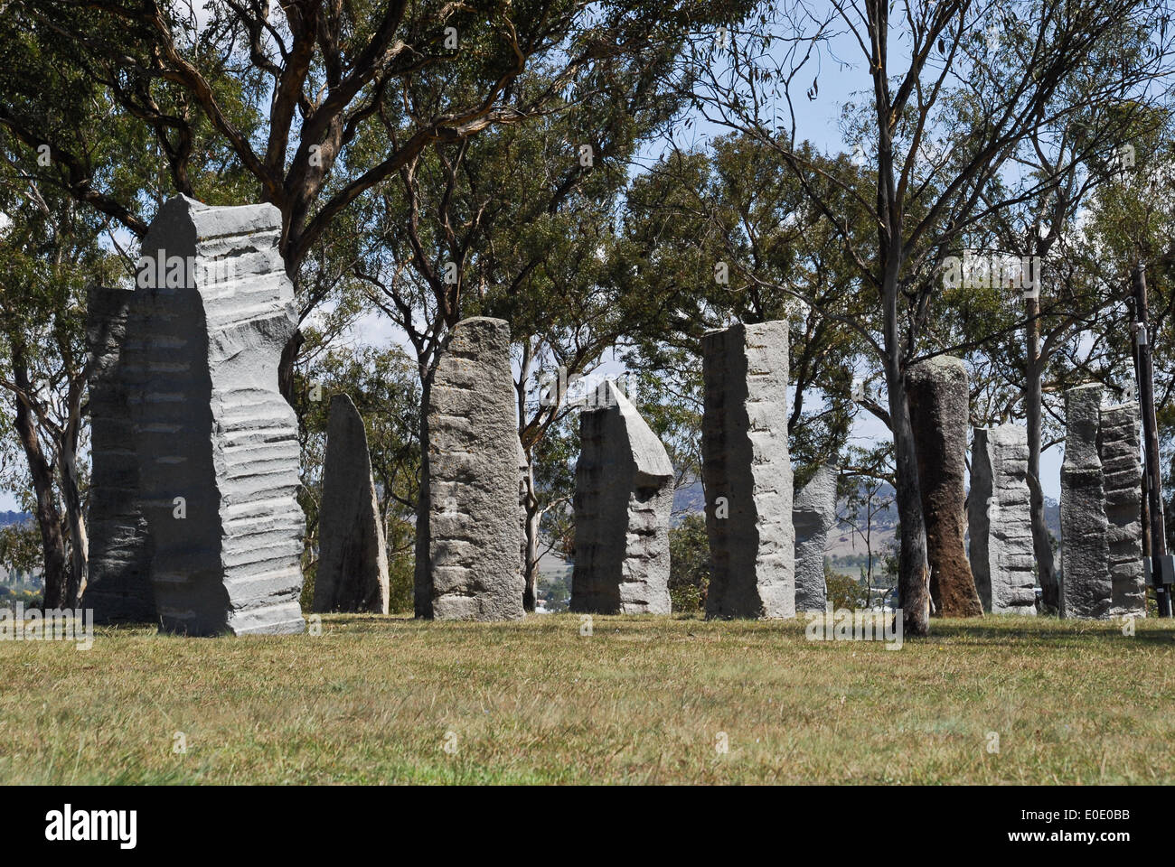 The Australian Standing Stones Stock Photo - Alamy