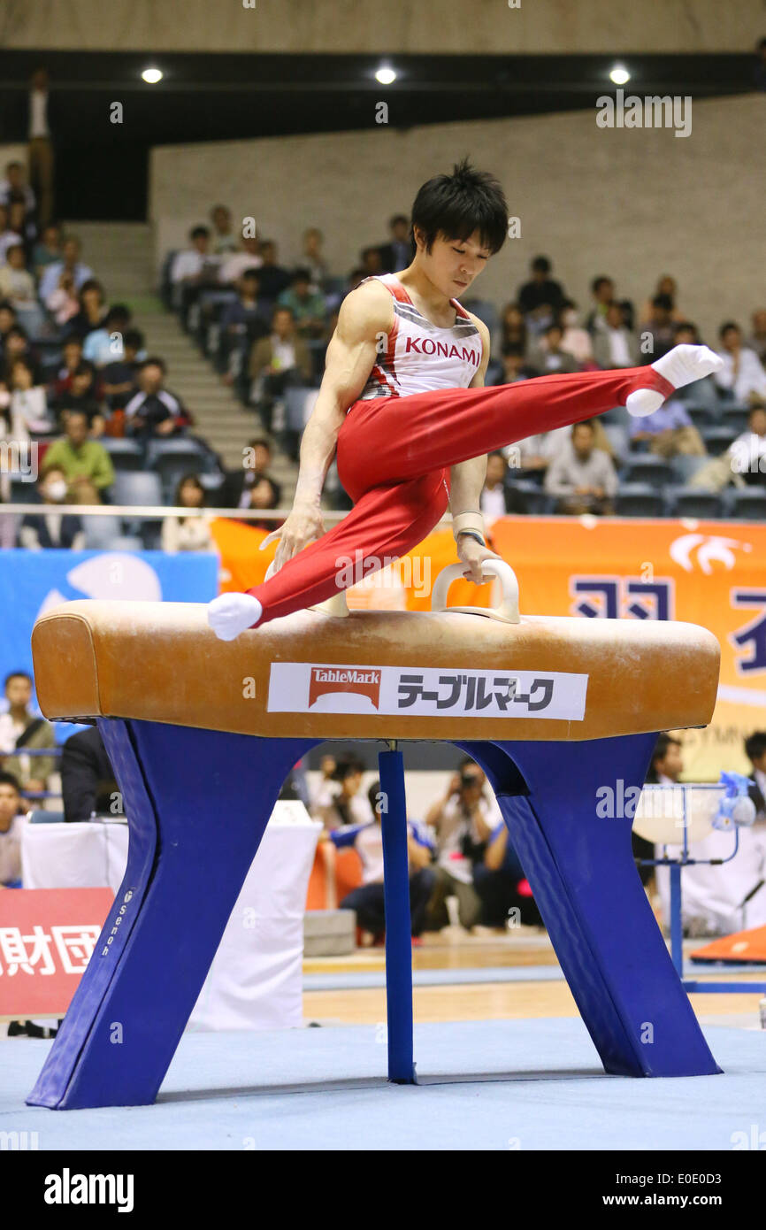 1st Yoyogi Gymnasium, Tokyo, Japan. 9th May, 2014. Kohei Uchimura, MAY ...