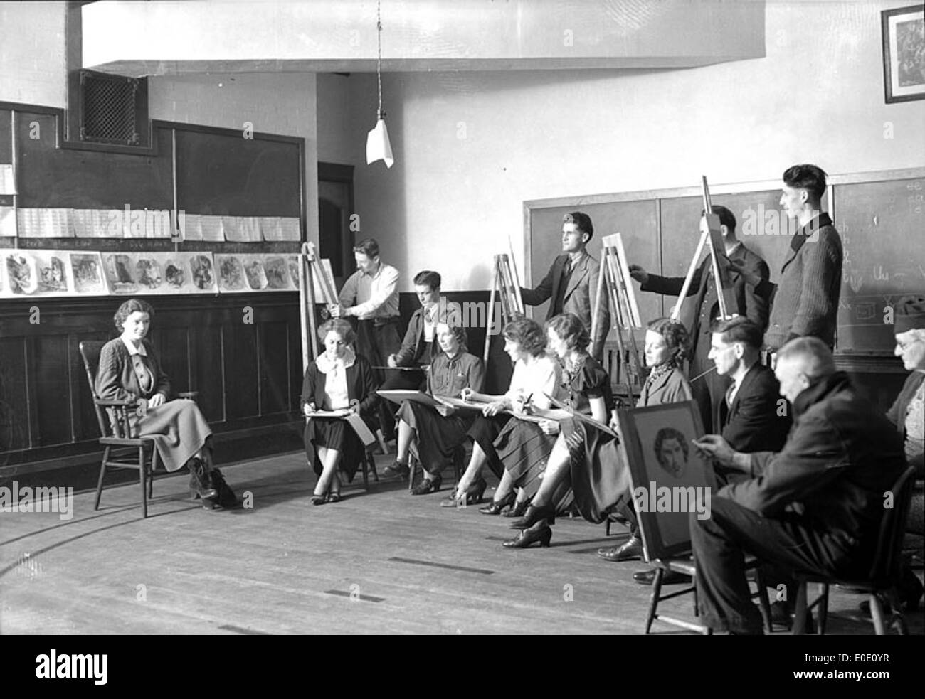Early 1900s school students hi-res stock photography and images - Alamy
