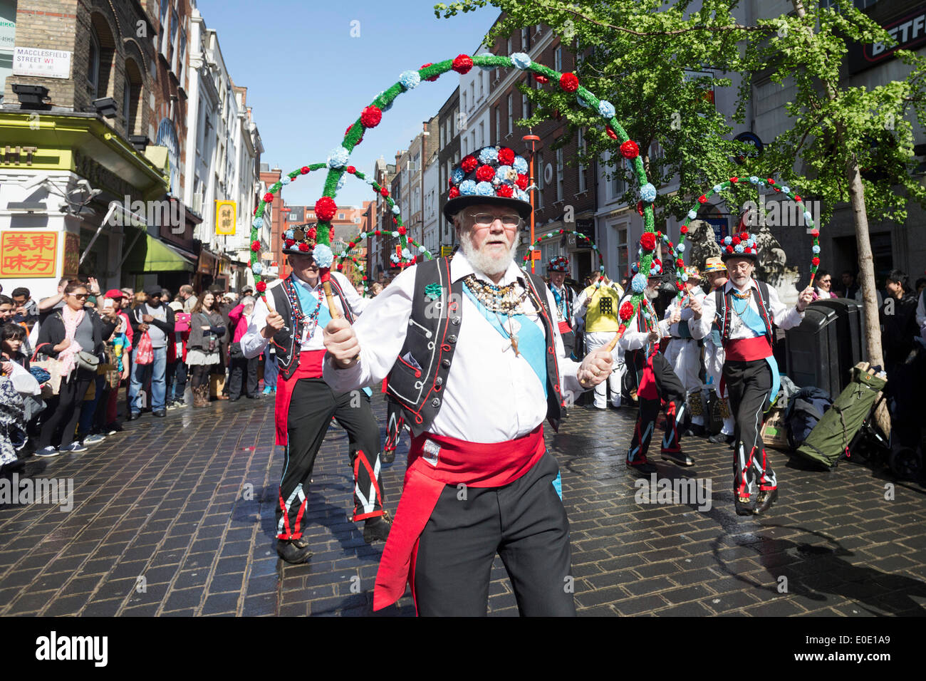 The chester city morris men hi-res stock photography and images - Alamy