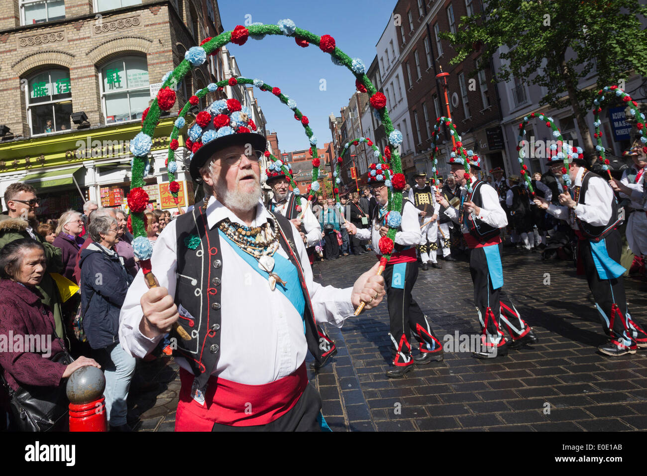 The chester city morris men hi-res stock photography and images - Alamy
