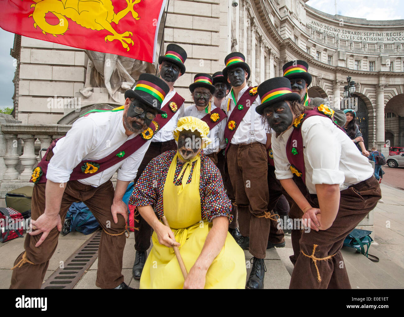 The seven champions molly dancers hi-res stock photography and images ...