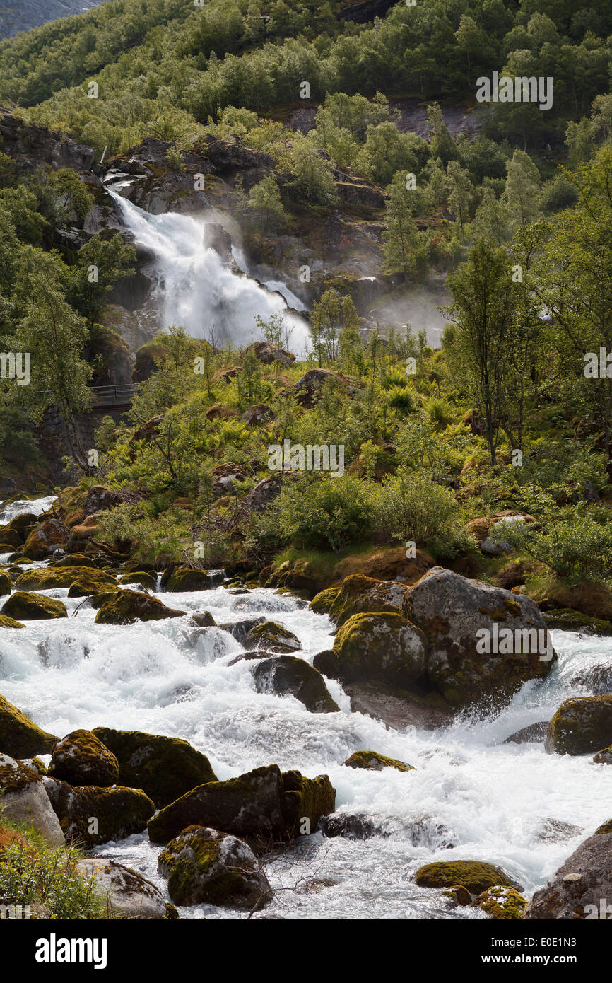 Olden waterfall hi-res stock photography and images - Alamy