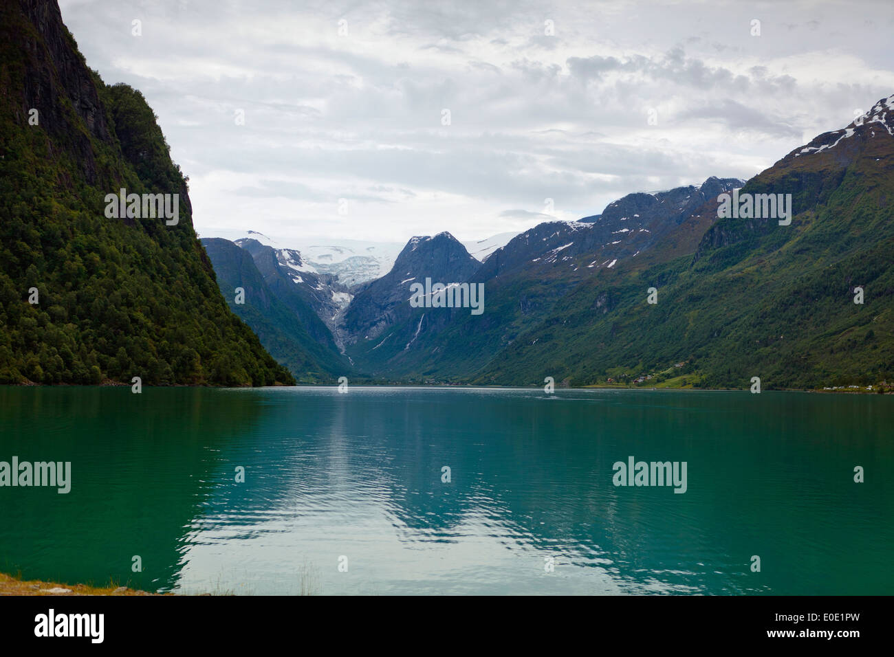 Olden norway view hi-res stock photography and images - Alamy