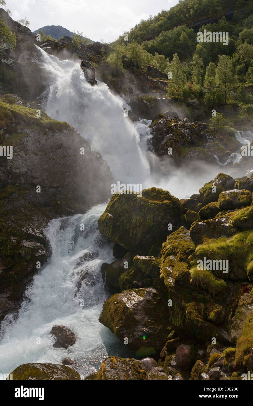 Waterfall olden norway hi-res stock photography and images - Alamy
