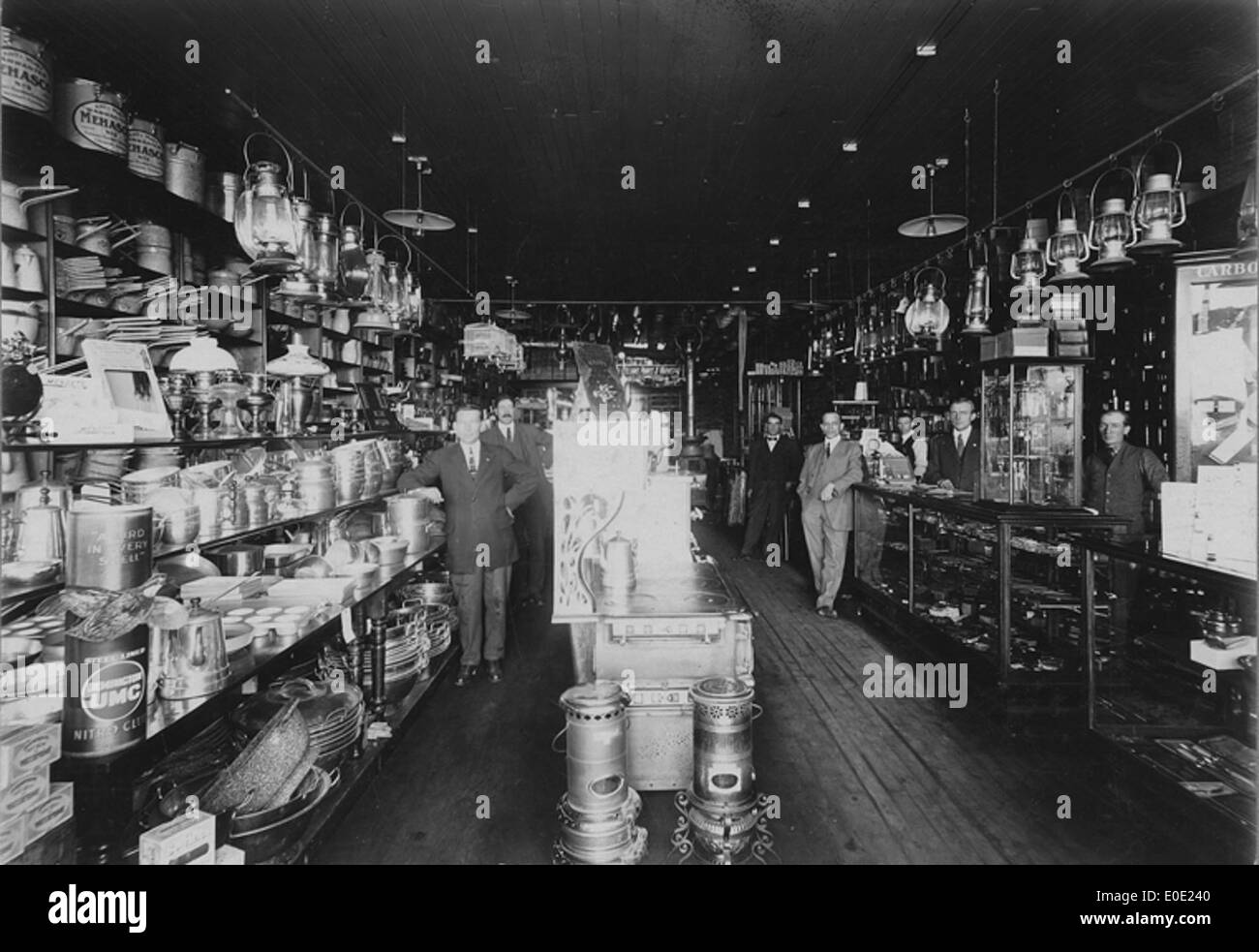 Retail interior displays Black and White Stock Photos & Images - Alamy