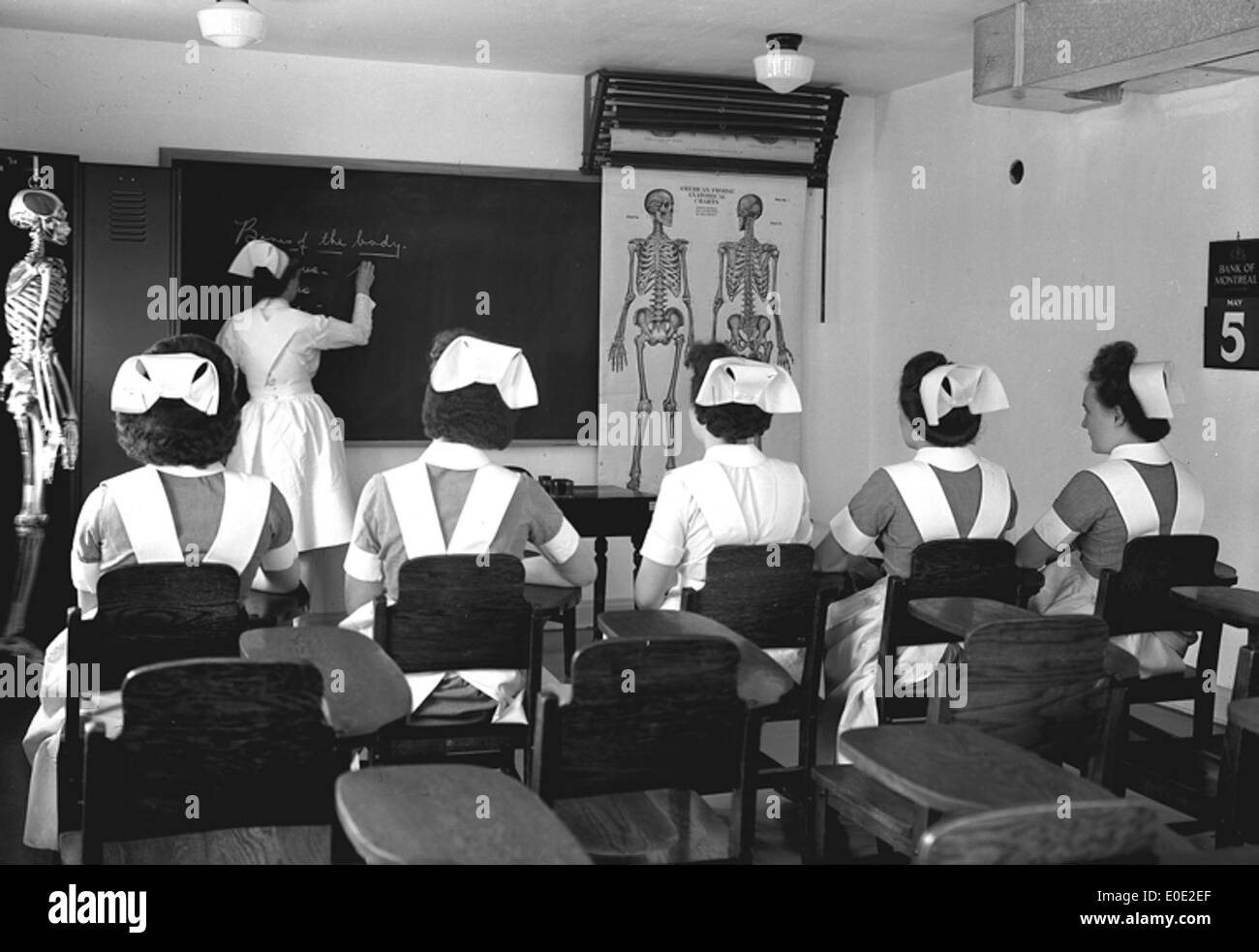 Nursing students in classroom hi-res stock photography and images - Alamy