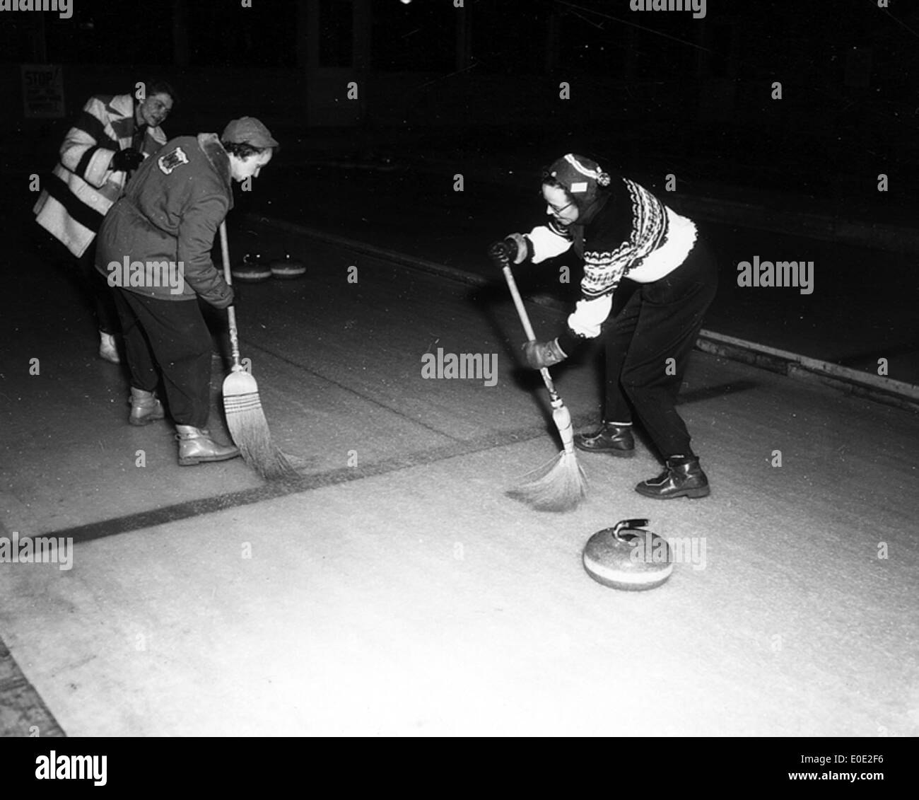 Curling sport historical hi-res stock photography and images - Alamy