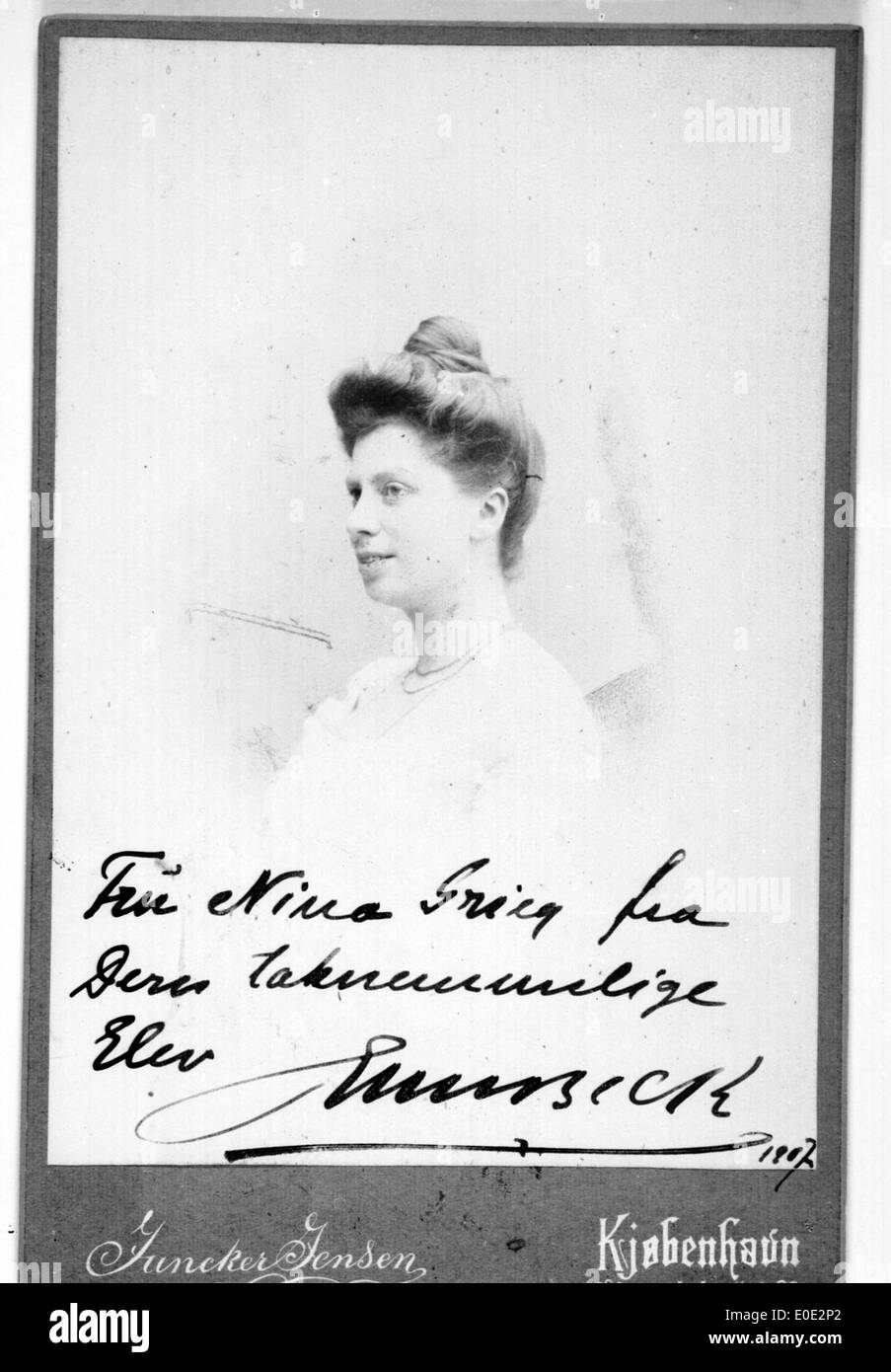 Edvard grieg young hi-res stock photography and images - Alamy