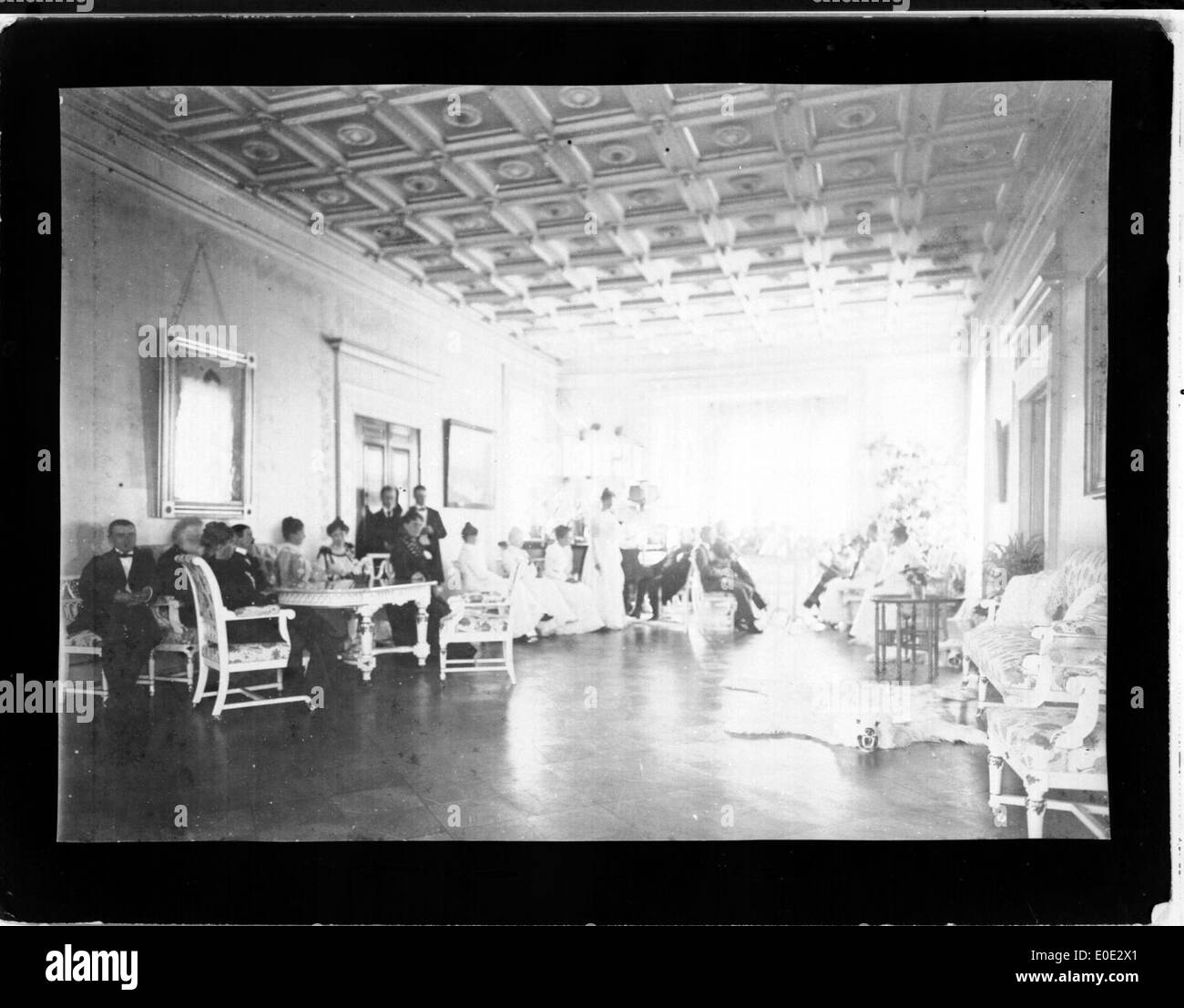 Historical image depicting people Black and White Stock Photos & Images ...