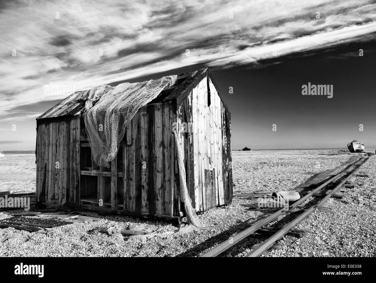 Old beach shack hi-res stock photography and images - Alamy