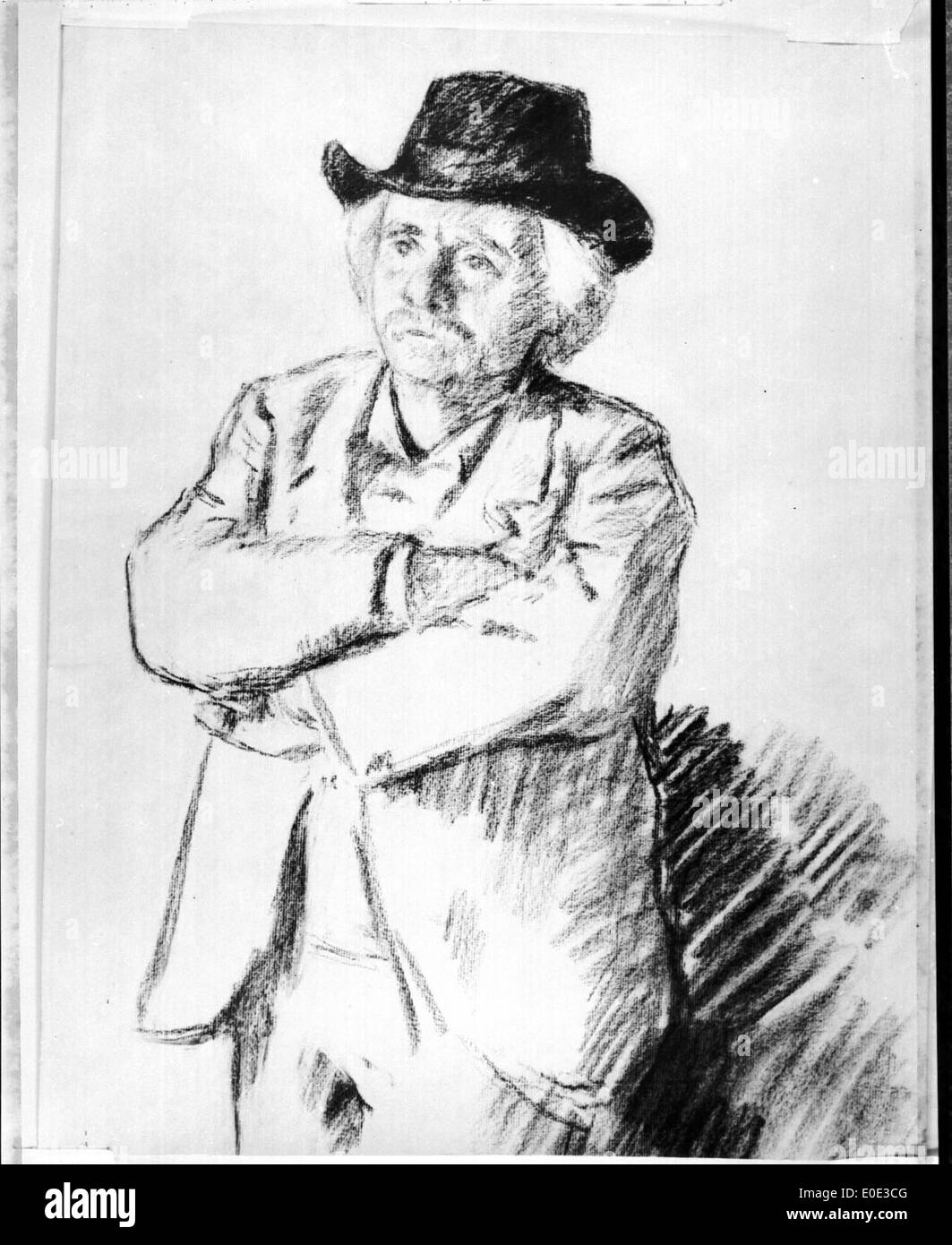 Edvard grieg portrait drawing hi-res stock photography and images - Alamy