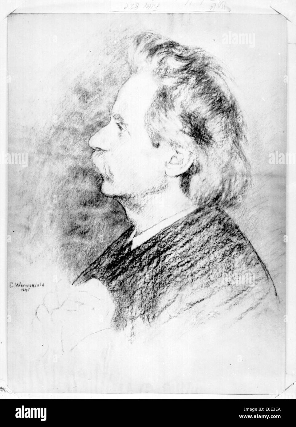 Edvard grieg portrait drawing hi-res stock photography and images - Alamy