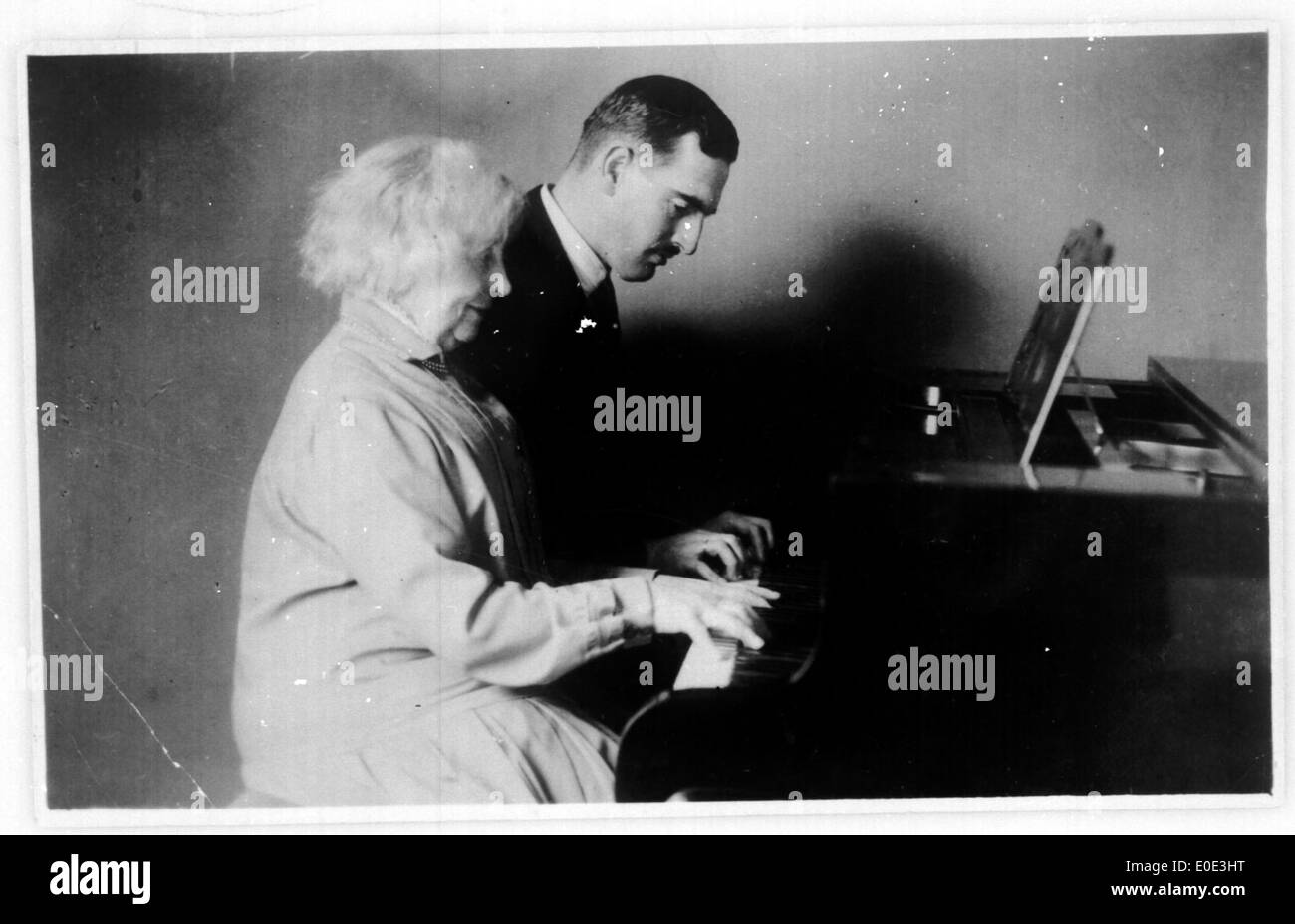 Nina Grieg & Percy Grainger Stock Photo - Alamy