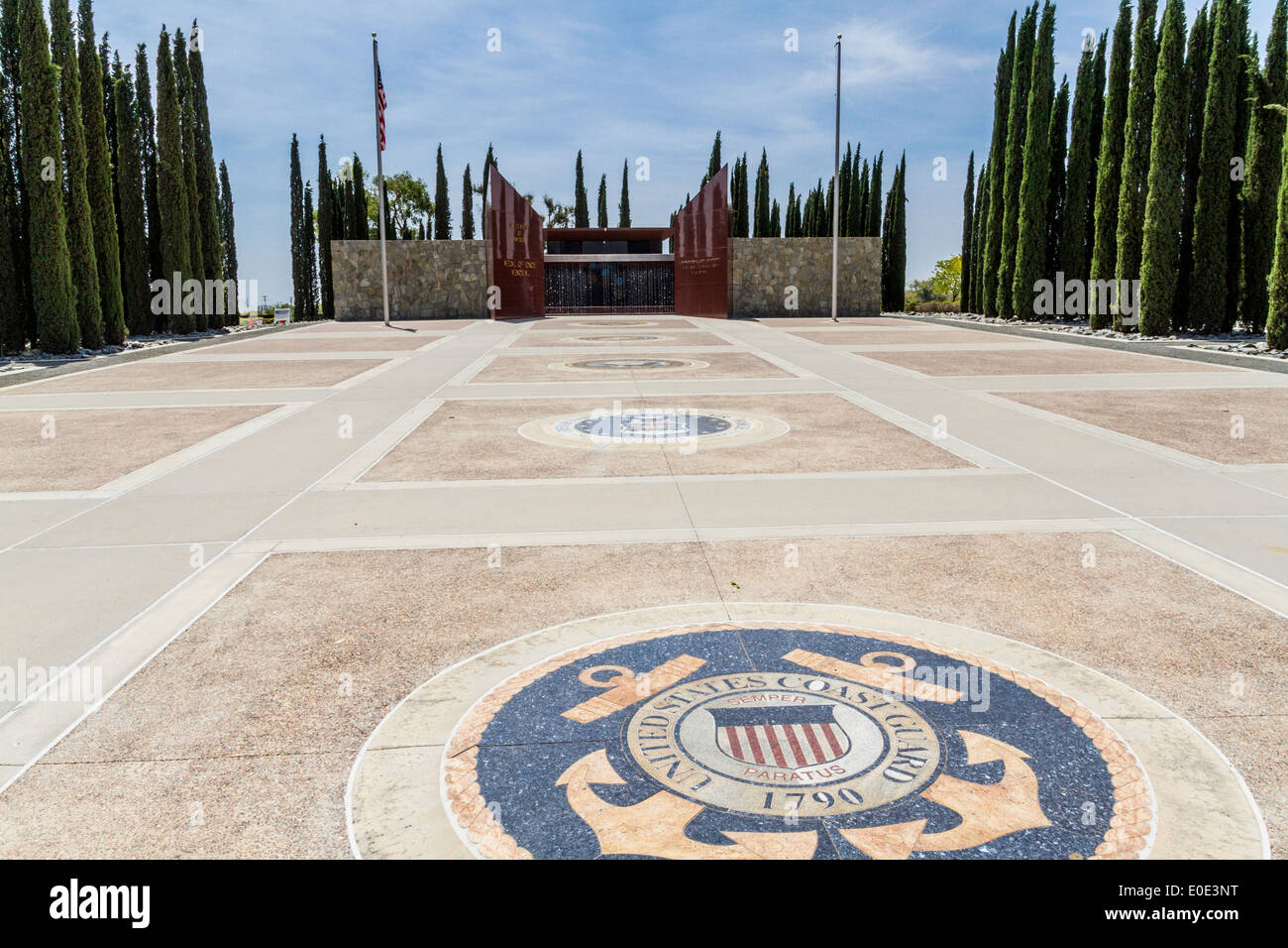 The Medal of Honor Memorial at the Riverside National Cemetery in ...