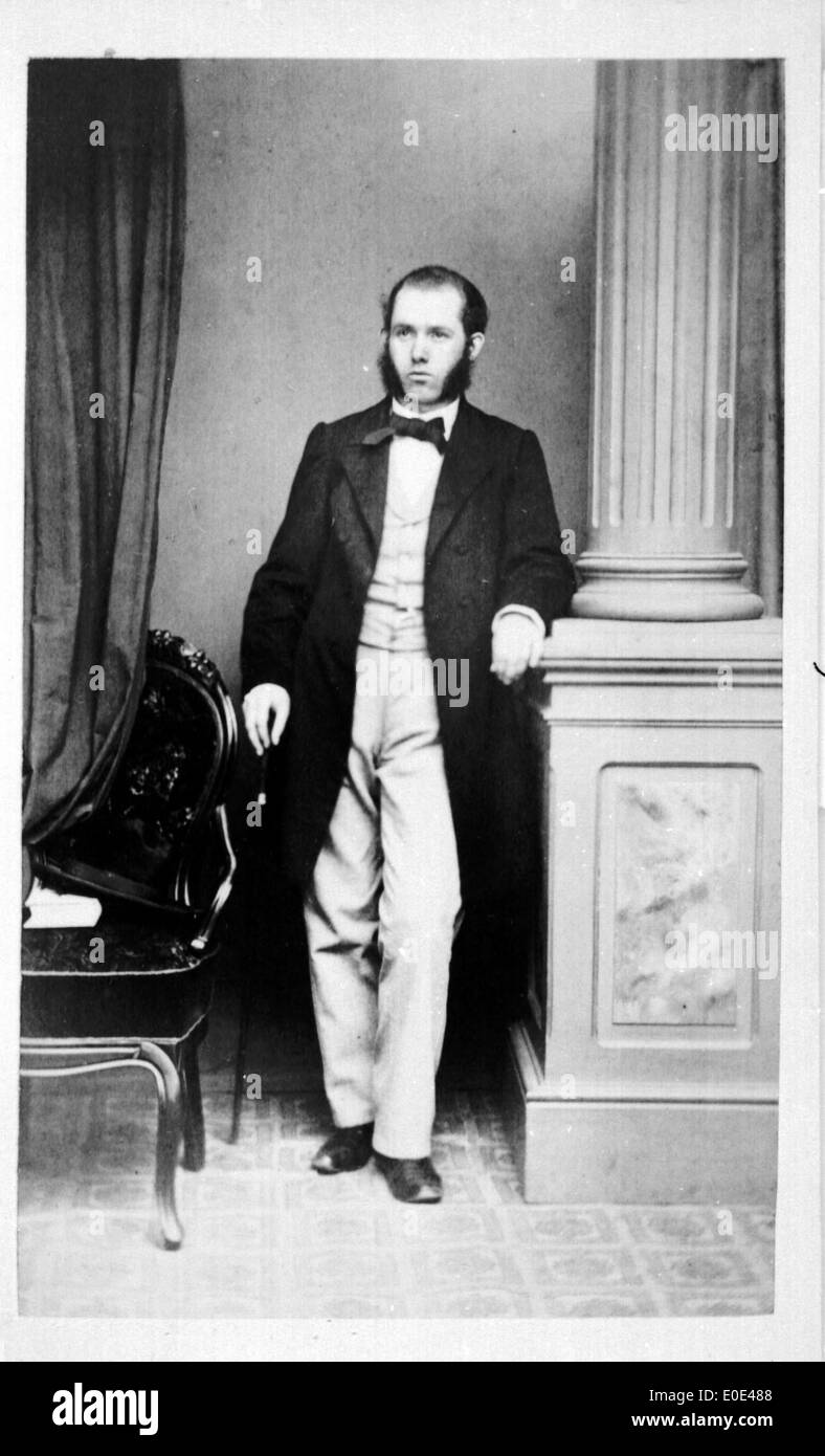 Standing man portrait Stock Photo - Alamy