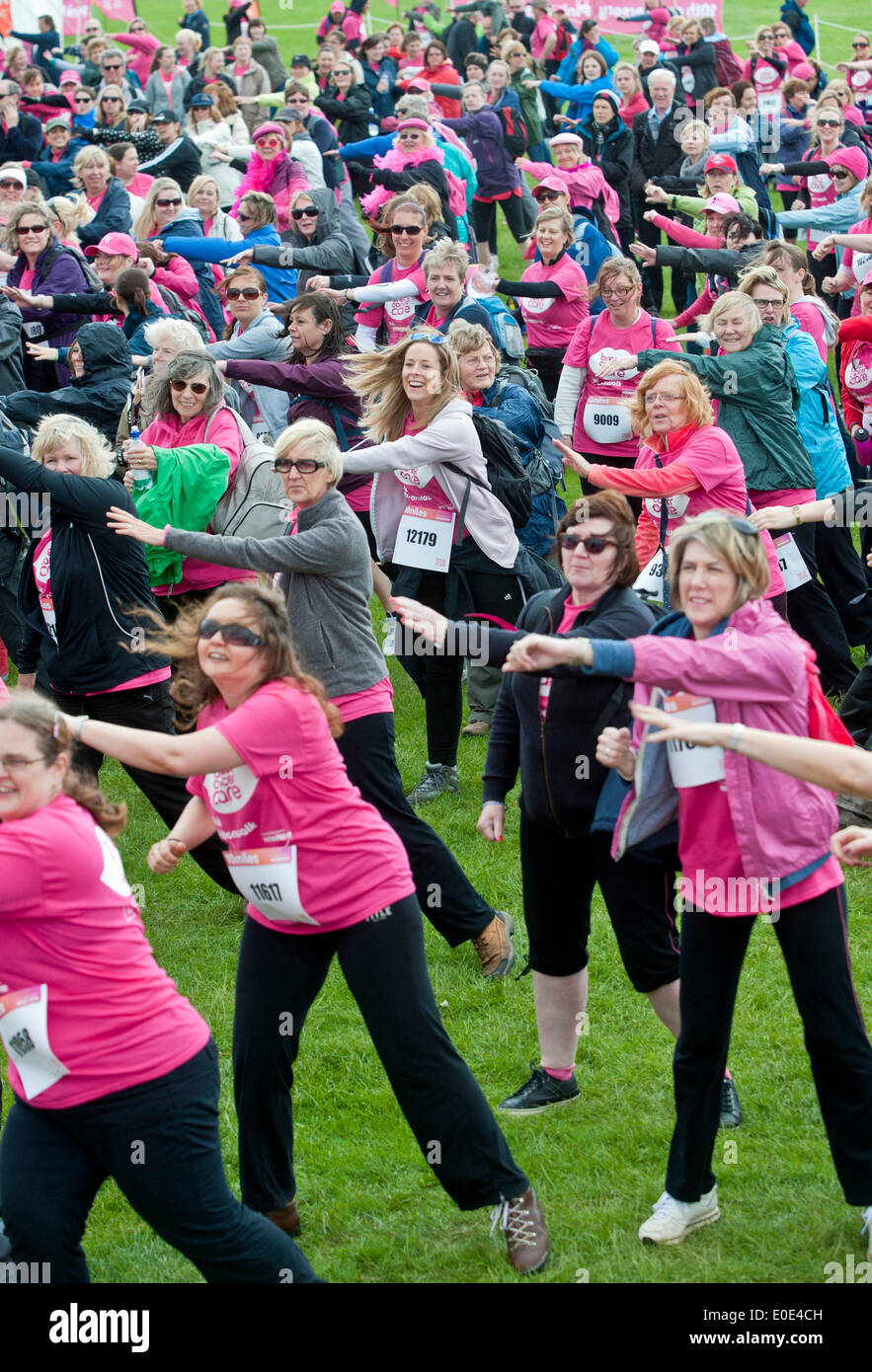 the 10th Pink Ribbon walk at Blenheim Palace Stock Photo - Alamy