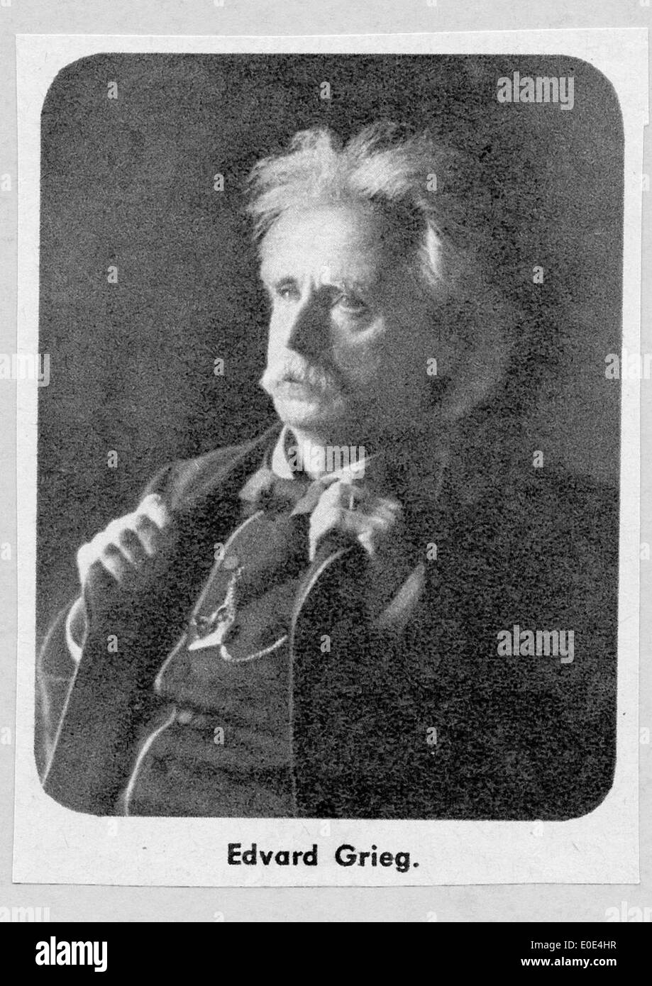 Edvard grieg Black and White Stock Photos & Images - Alamy