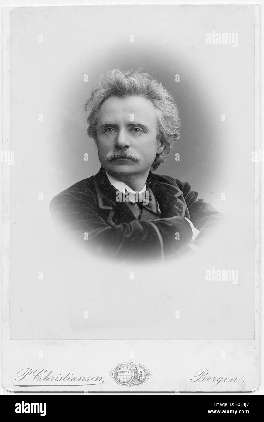 Edvard grieg Black and White Stock Photos & Images - Alamy