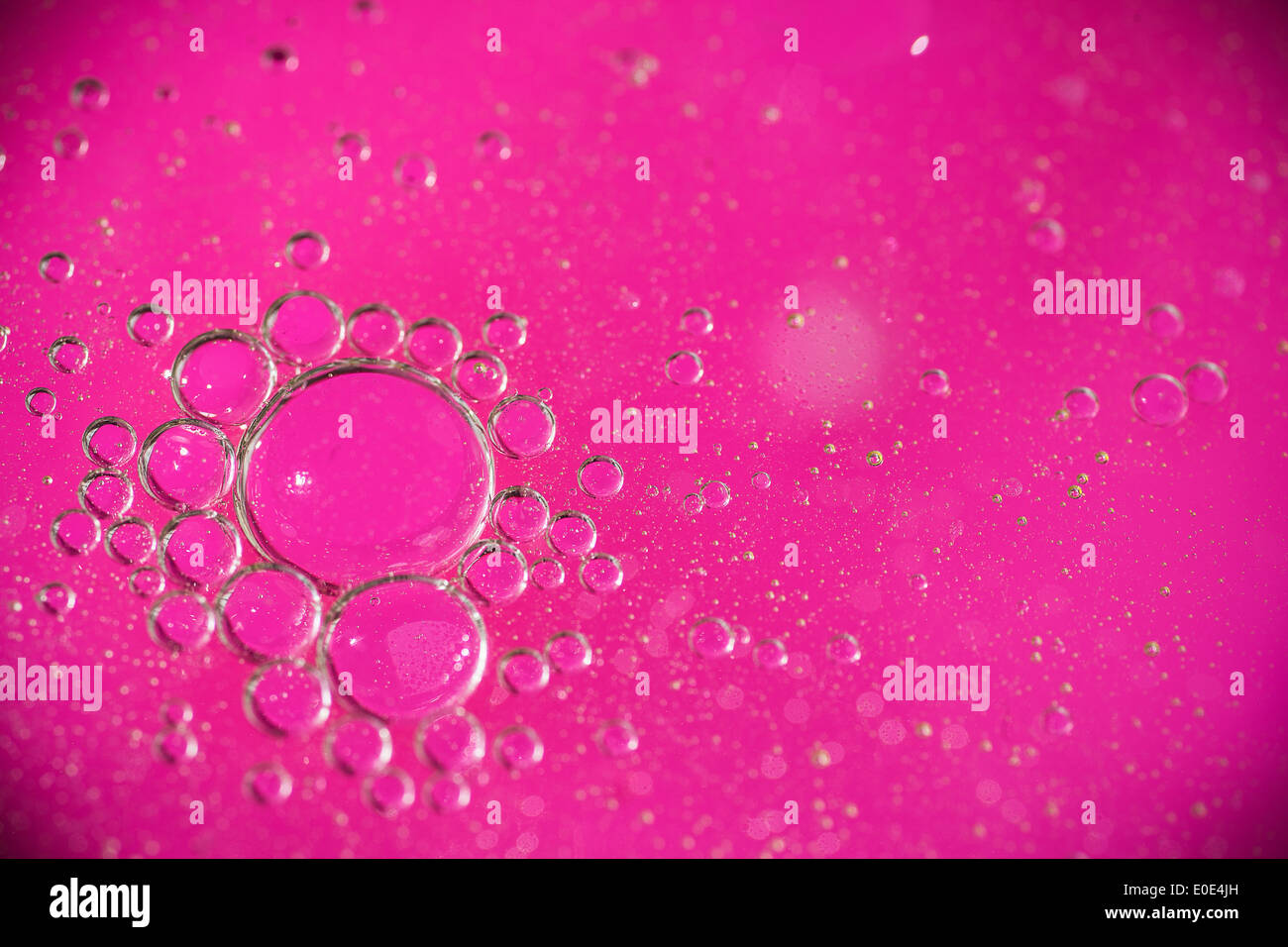 Pink Water Bubble Background