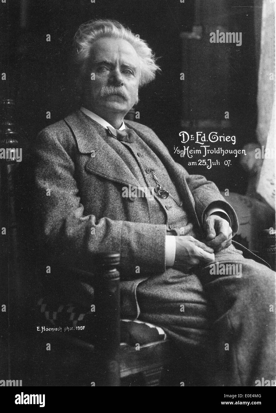 Edvard grieg Black and White Stock Photos & Images - Alamy