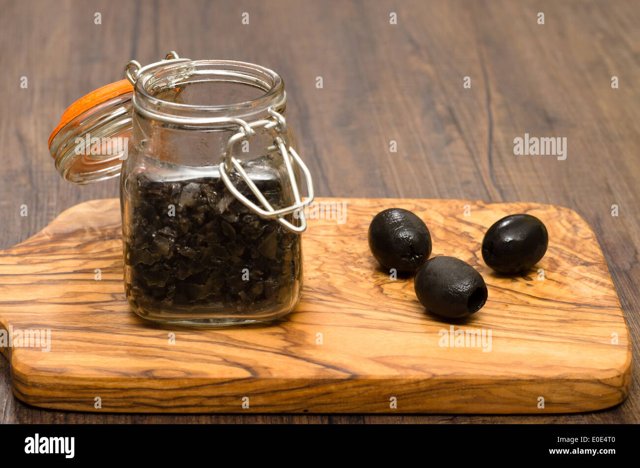 Black olive paste hi-res stock photography and images - Alamy