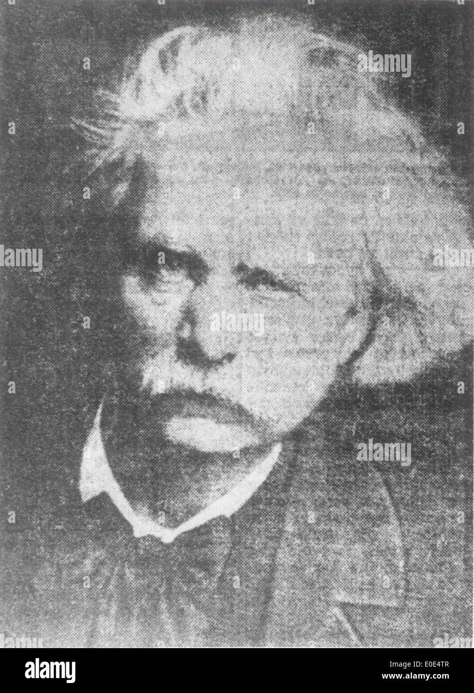 This portrait of Edvard Grieg captures the famed Norwegian composer and ...