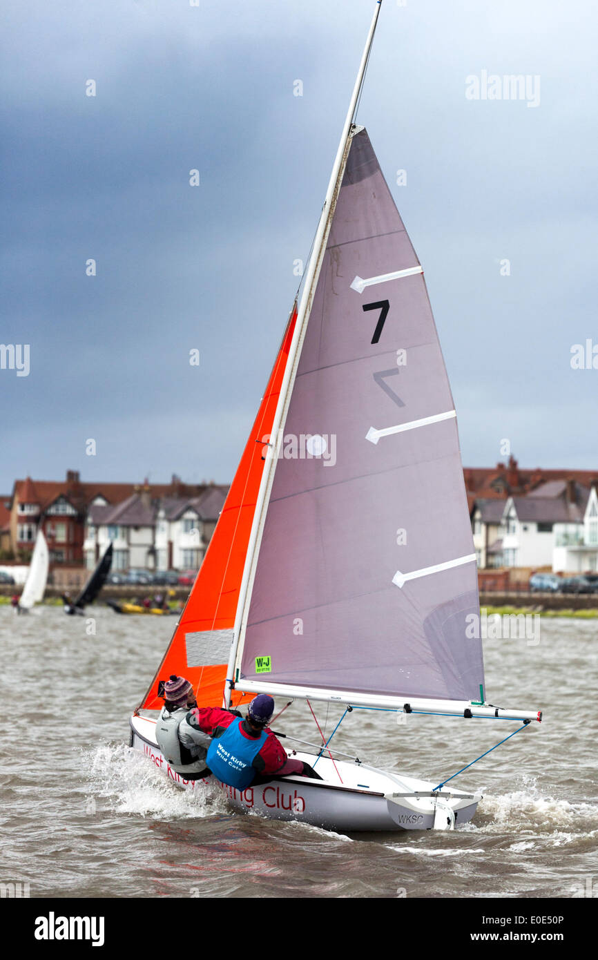 West Kirby, Liverpool. 10th May, 2014. British Open Team Racing ...