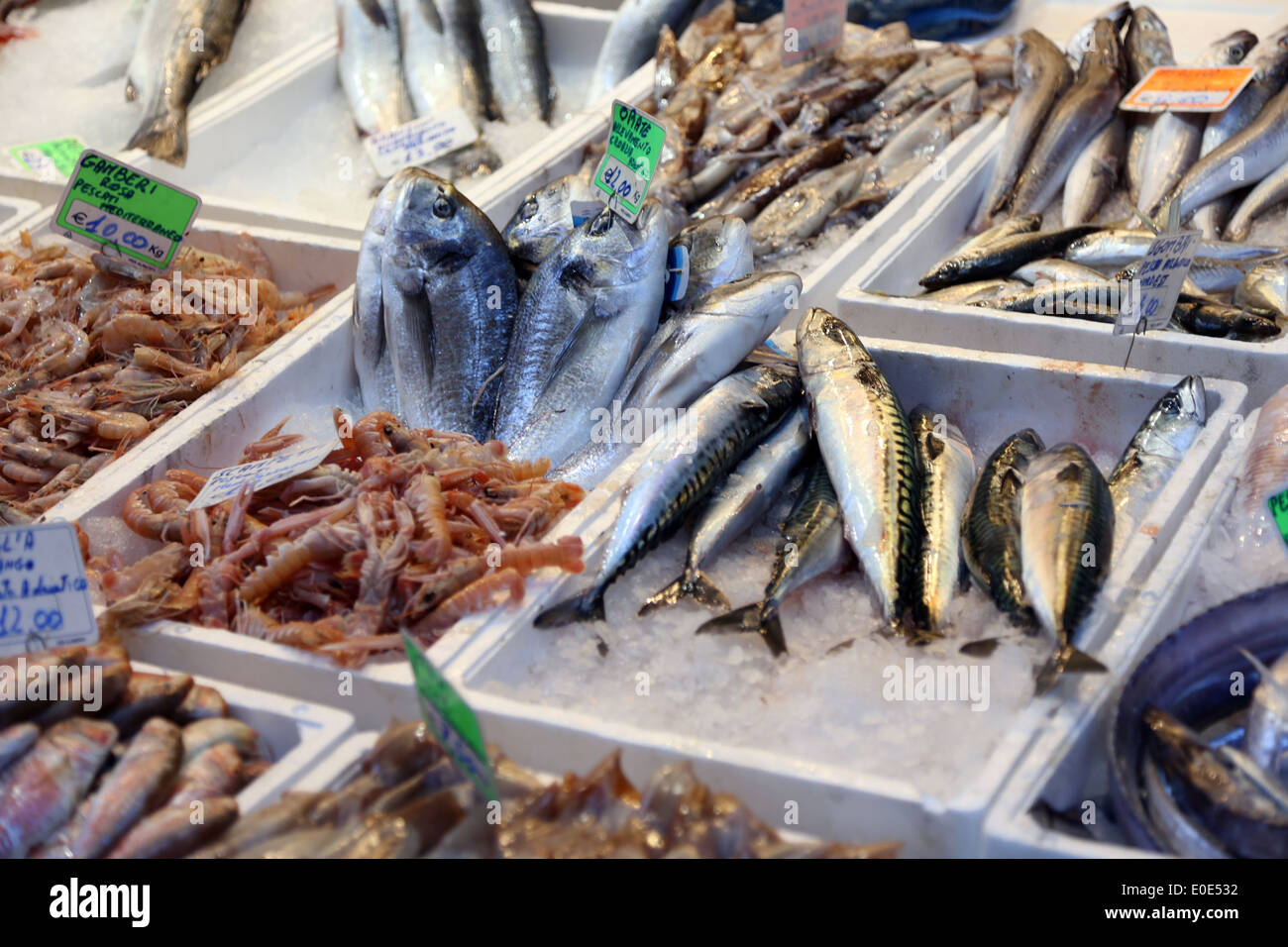 Seafood assortment hi-res stock photography and images - Alamy