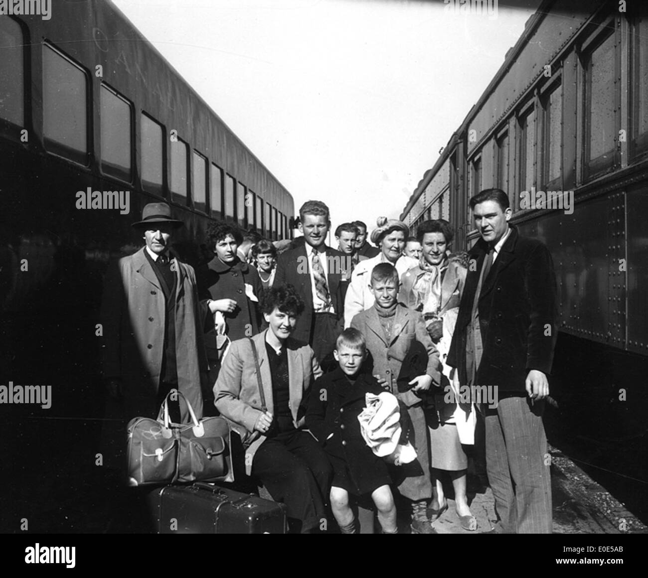 New york immigrants historic hi-res stock photography and images - Alamy