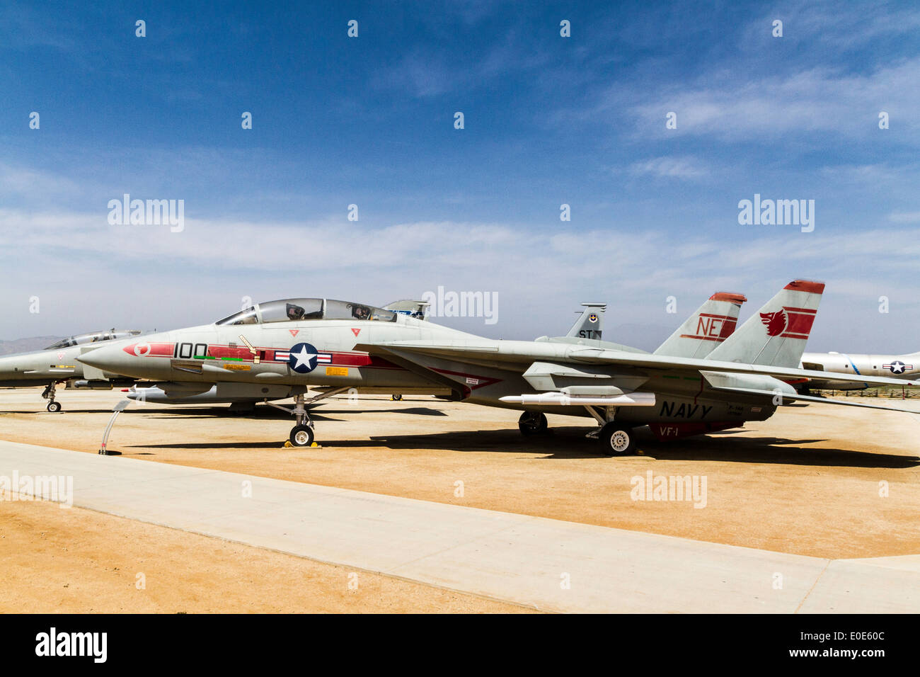 A Grumman YF-14A Tomcat at the March Field Air Museum in Riverside ...