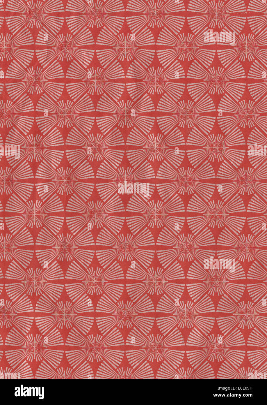 red starburst patterns Stock Photo - Alamy