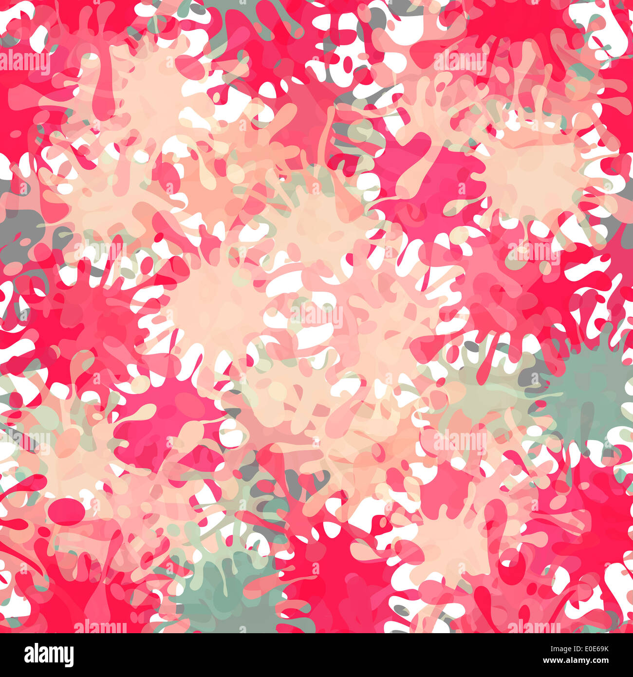 Vector Splash Abstract Seamless Pattern Background. EPS10 Stock Photo ...