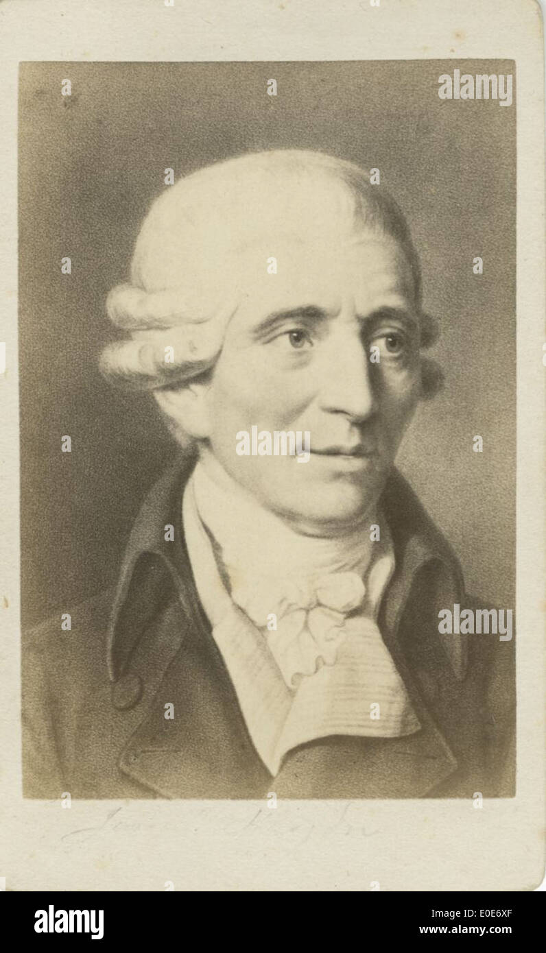 Joseph haydn portrait hi-res stock photography and images - Alamy
