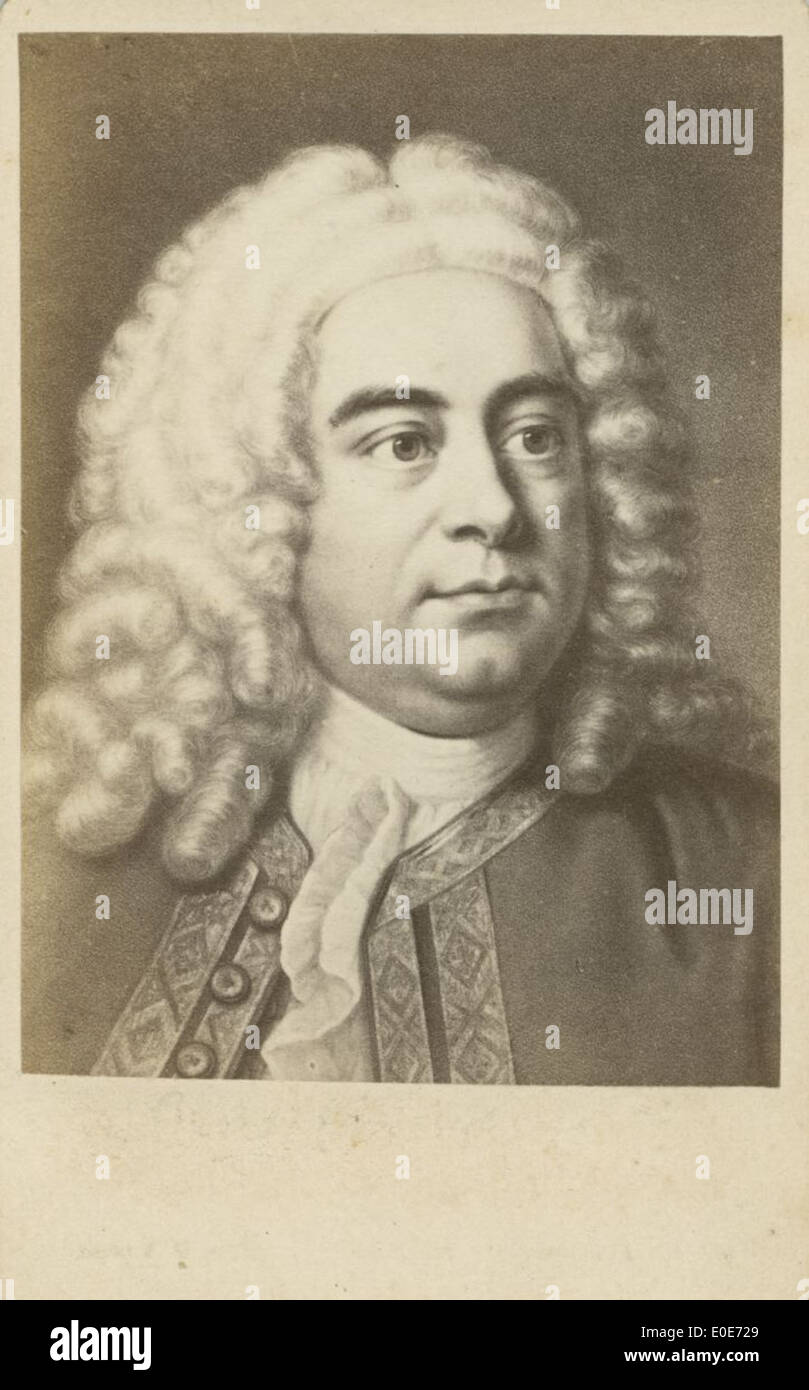 Georg Friedrich Händel portrait Stock Photo - Alamy