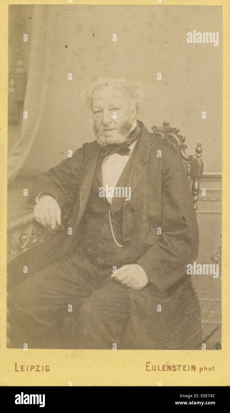 This 19th-century portrait depicts Ignaz Moscheles, a renowned Bohemian ...