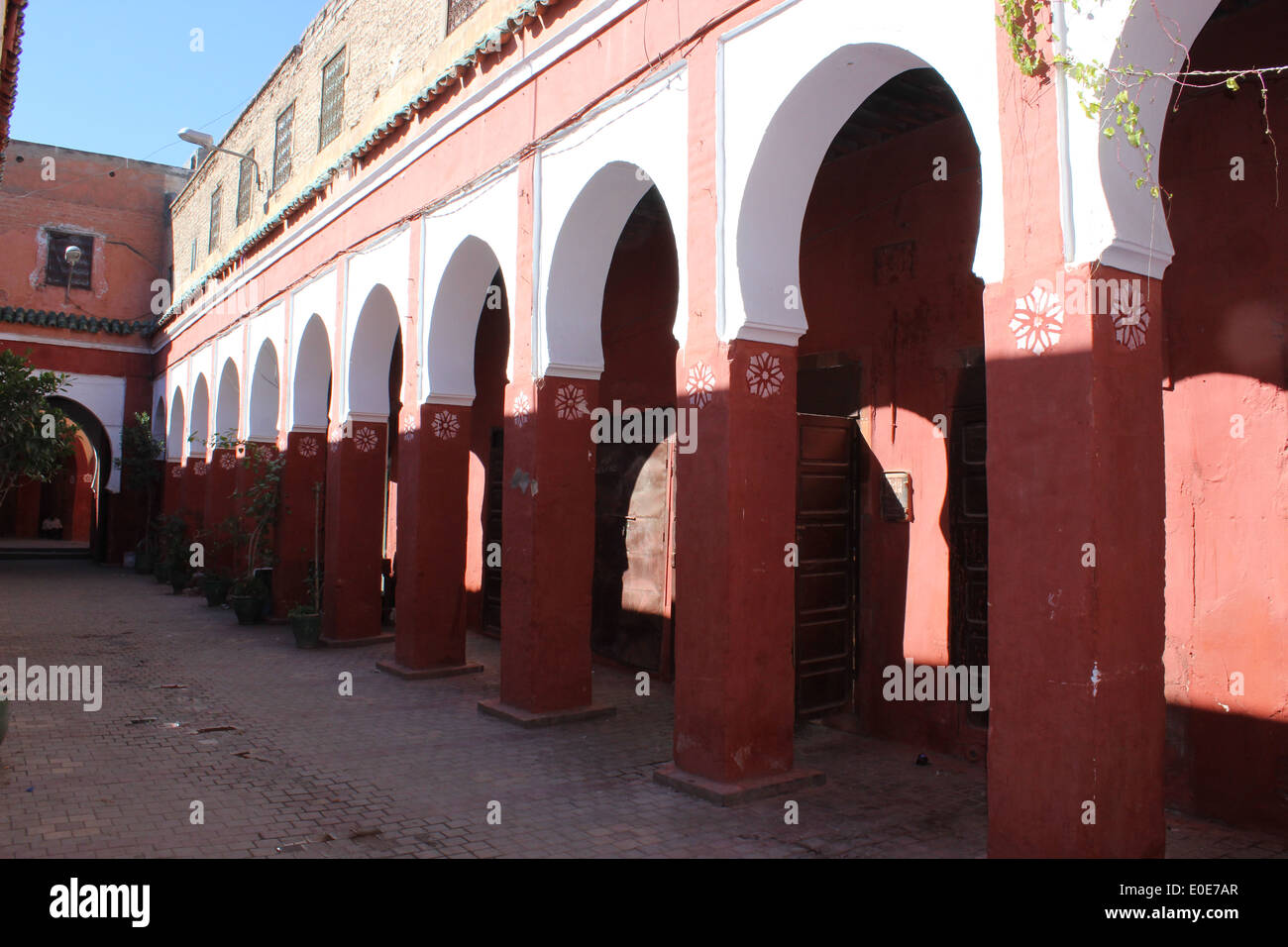 Moroccan architecture Marrakesh Marrakech Morocco Stock Photo - Alamy