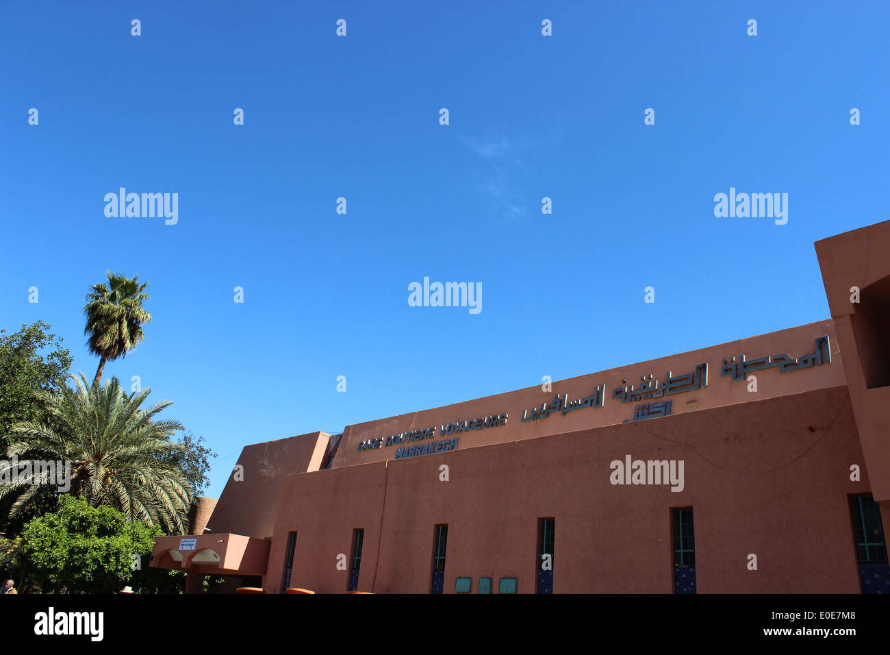 Main Bus Station Marrakech Marrakesh (Morocco Stock Photo - Alamy