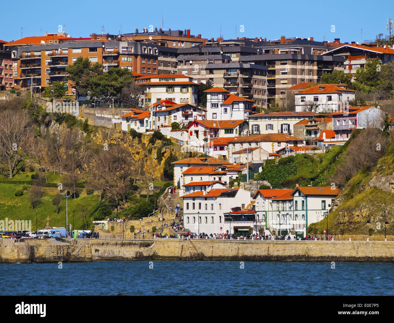Algorta-Getxo - small town on the coast of Bilbao, Biscay, Basque ...