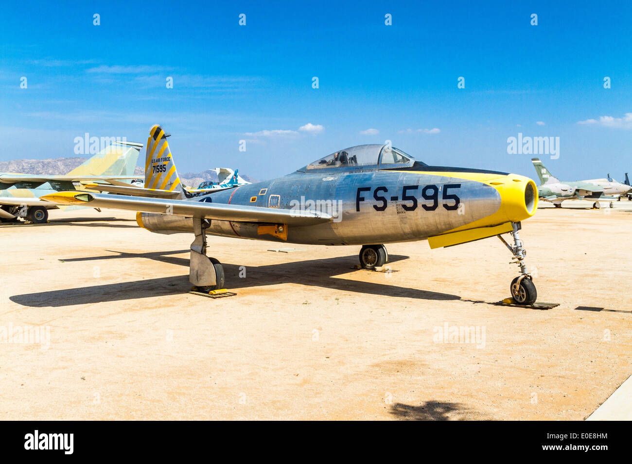 American f 84 thunderjet hi-res stock photography and images - Alamy